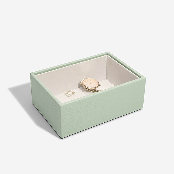 MINI ジュエリーボックス Open セージグリーン – STACKERS LONDON