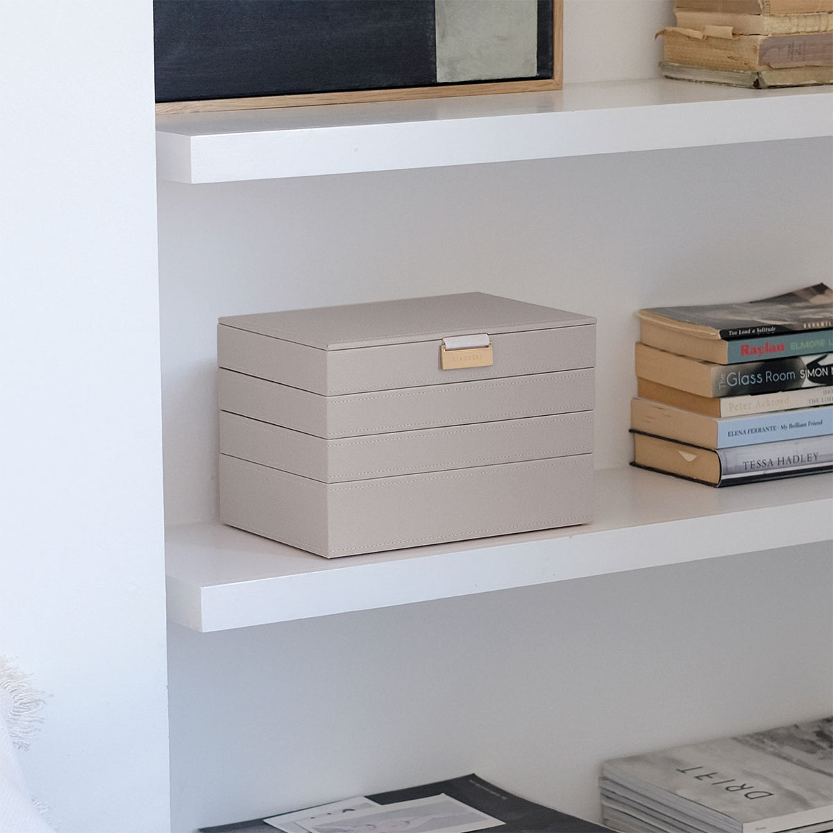Stackers Taupe Classic Jewellery Box – STACKERS LONDON