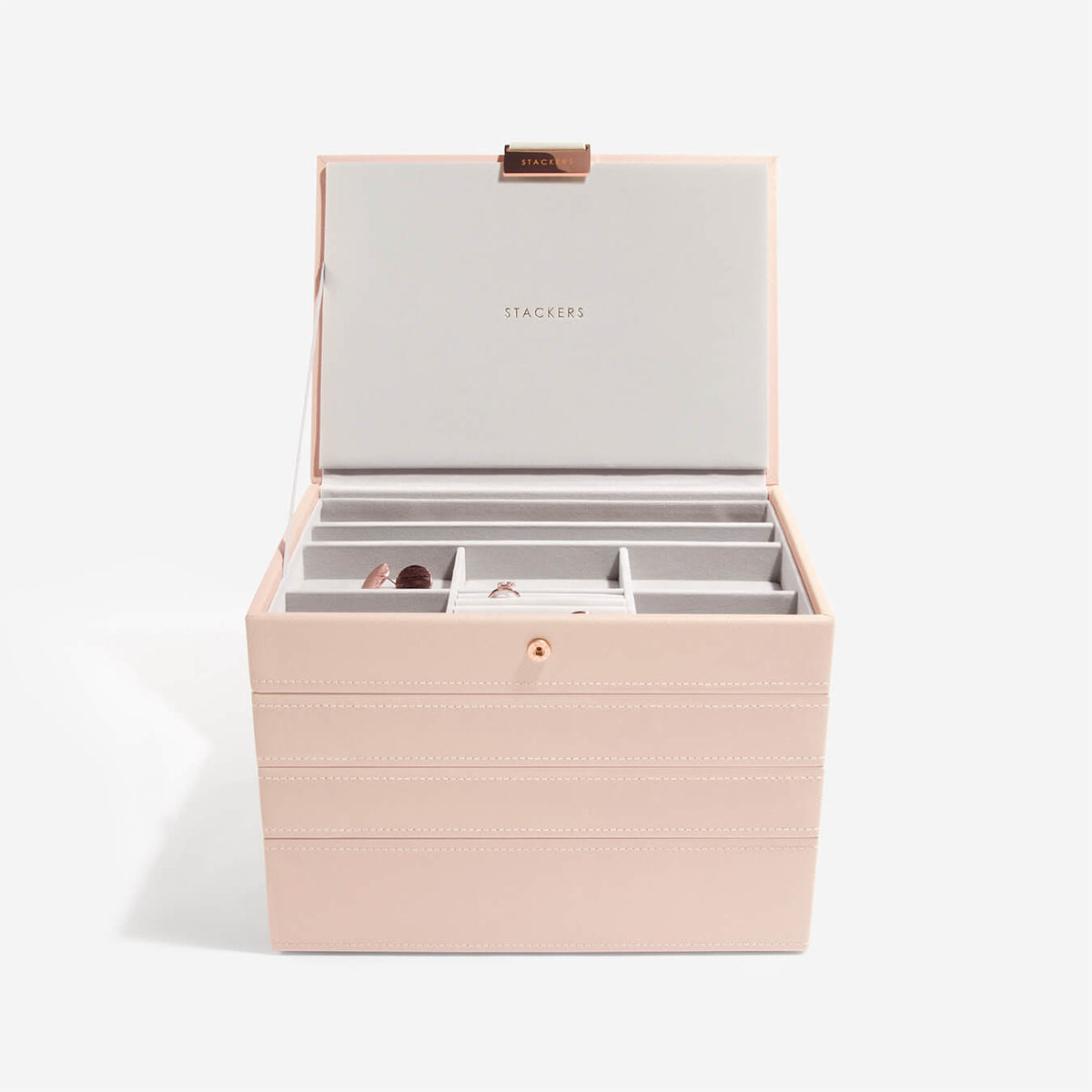 Stackers Blush Classic Jewellery Box – STACKERS LONDON